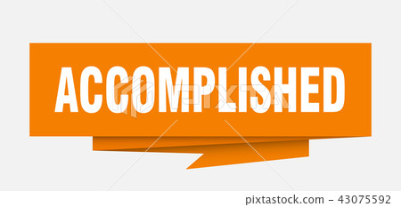 accomplished - Stock Illustration [43075592] - PIXTA