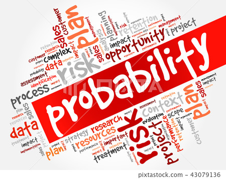 Probability word cloud collage - Stock Illustration [43079136] - PIXTA