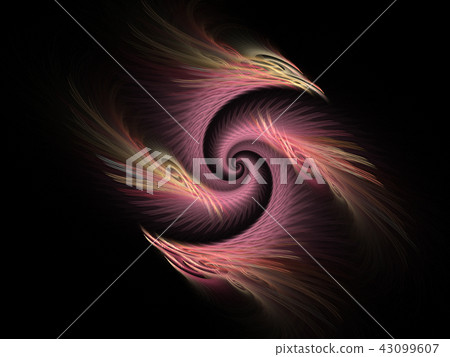 Reviving Phoenix. Mythological pattern - Stock Illustration [43099607 ...
