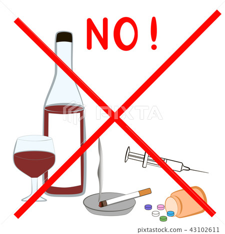 No bad habits. - Stock Illustration [43102611] - PIXTA