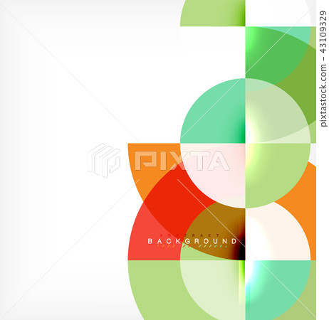 Minimal circle abstract background design,... - Stock Illustration ...