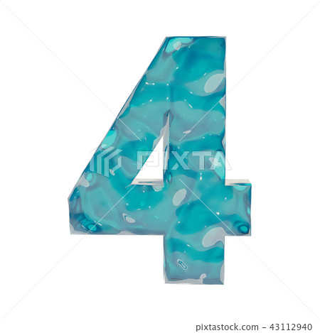 Liquid number - Stock Illustration [43112940] - PIXTA