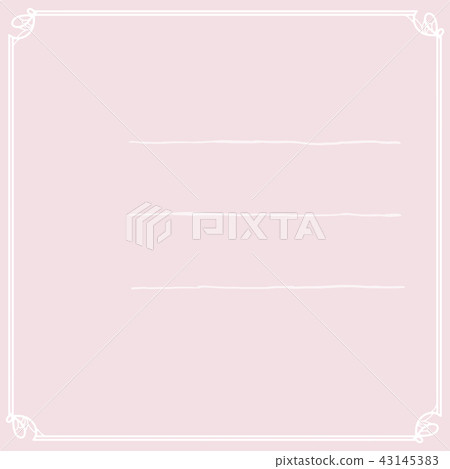 Stationery frame cards Message card letters... - Stock Illustration ...