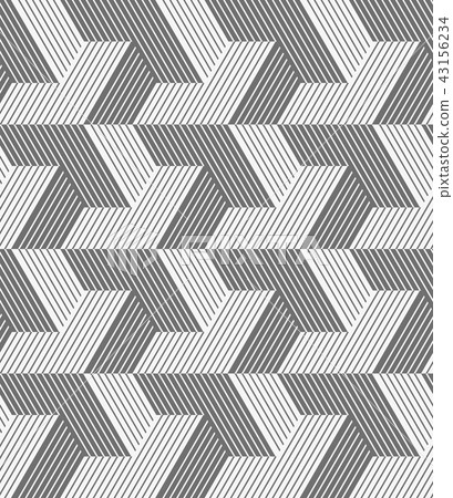 Abstract geometric pattern with stripes, lines. - Stock Illustration ...