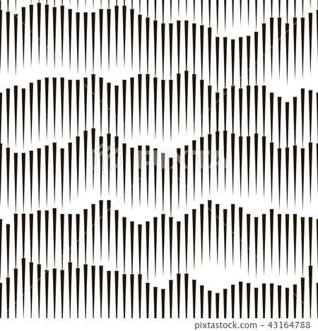 Hill abstract seamless vector pattern - Stock Illustration [43164788 ...