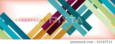 Color stripes and lines, geometric abstract... - Stock Illustration ...