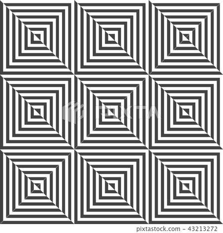 Abstract geometric pattern with stripes, lines. - Stock Illustration ...