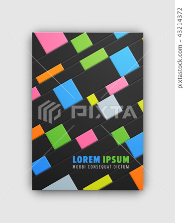 Abstract Cover Pattern Dark on Vector Illustration - Stock Illustration ...