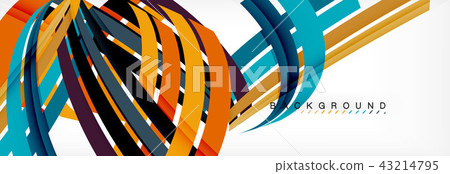 Minimal line design abstract background - Stock Illustration [43214795 ...