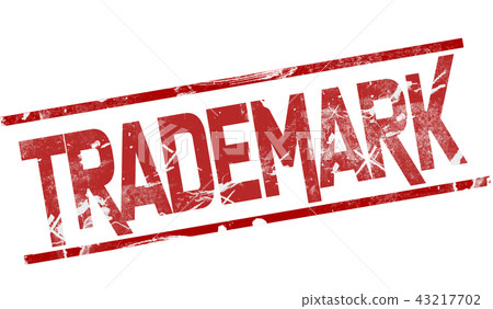 Trademark word between red line - Stock Illustration [43217702] - PIXTA