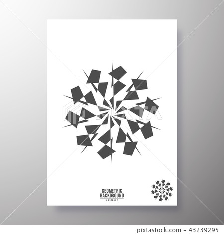 Minimal geometric shape design for printing... - Stock Illustration ...