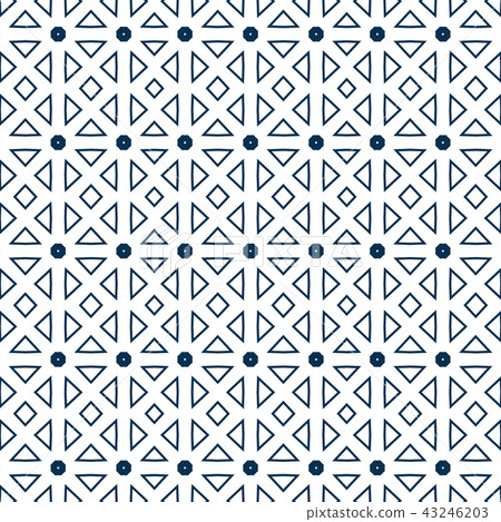 Design simple pattern illustration-插圖素材 [43246203] - PIXTA圖庫