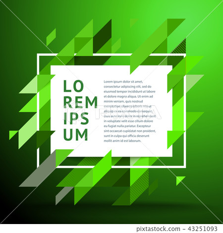 Vector modern framework for text for hipsters. - Stock Illustration ...