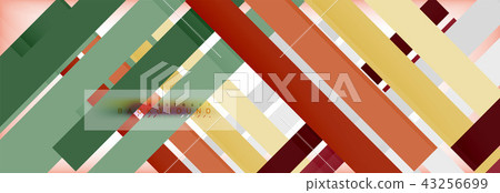 Color stripes and lines, geometric abstract...-插圖素材 [43256699] - PIXTA圖庫