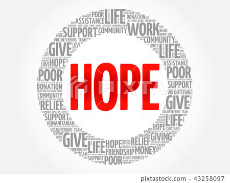 HOPE word cloud collage - Stock Illustration [43258097] - PIXTA