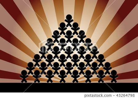 Image material, laser beam, pyramid, manga,... - Stock Illustration ...