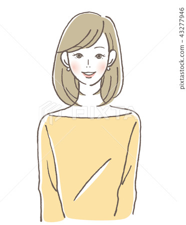 Woman - Stock Illustration [43277946] - PIXTA