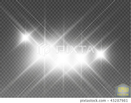 Vector white glitter wave illustration. - Stock Illustration [43287981 ...