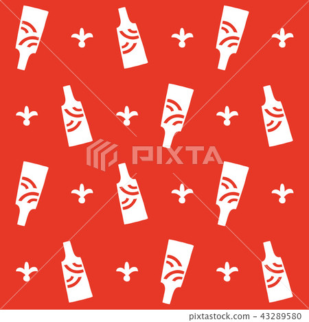 Japanese pattern (hago board) - Stock Illustration [43289580] - PIXTA
