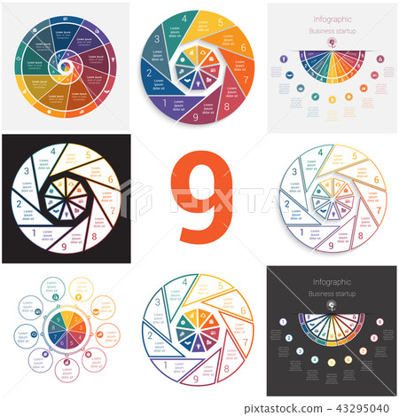 Set universal elements for templates Infographics - Stock Illustration ...