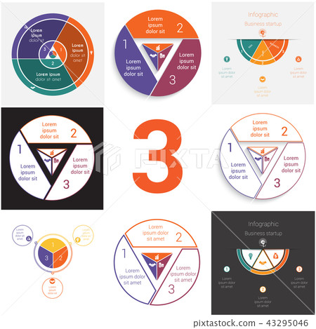 Set universal elements for templates Infographics - Stock Illustration ...