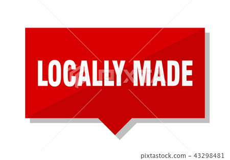 locally made red tag - Stock Illustration [43298481] - PIXTA