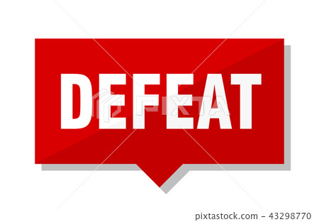 defeat red tag - Stock Illustration [43298770] - PIXTA