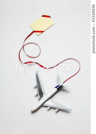 Airplane, Ribbon, Heart, Card - Stock Photo [43326936] - PIXTA