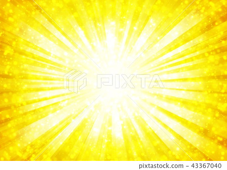 Gold radial sparkling background - Stock Illustration [43367040] - PIXTA