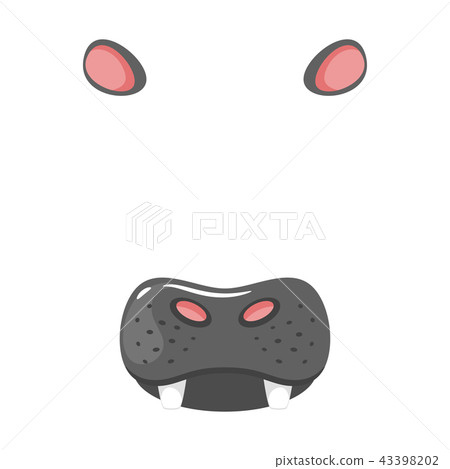 selfie and video chat filter - Stock Illustration [43398202] - PIXTA