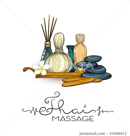 Body Massage Vector