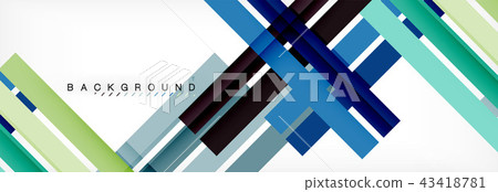 Minimal line design abstract background - Stock Illustration [43418781 ...