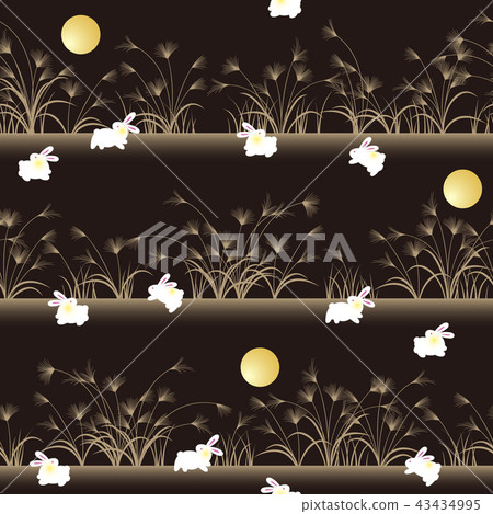 Suki and rabbit pattern - Stock Illustration [43434995] - PIXTA