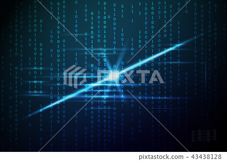 Abstract matrix background. - Stock Illustration [43438128] - PIXTA