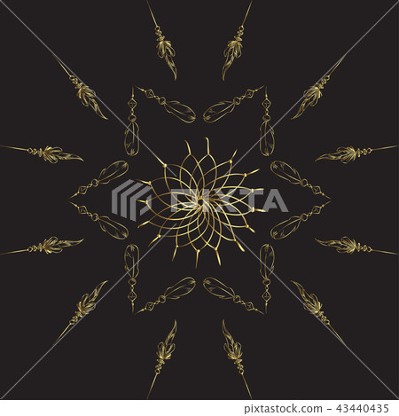 Modern geometric seamless pattern. Vector - Stock Illustration ...