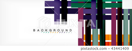 Minimal line design abstract background - Stock Illustration [43441409 ...
