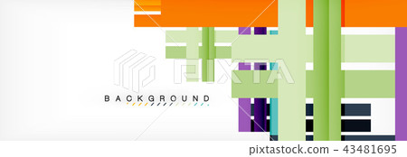 Minimal line design abstract background - Stock Illustration [43481695 ...