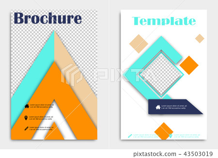 Vector Brochure Flyer design Layout template,... - Stock Illustration ...