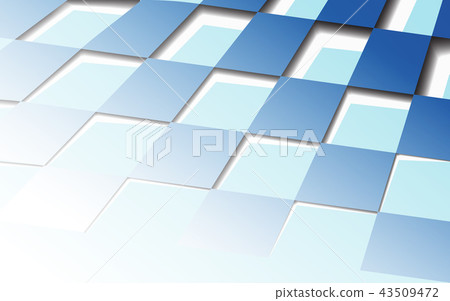 Abstract of blue mosaic chess pattern background - Stock Illustration ...