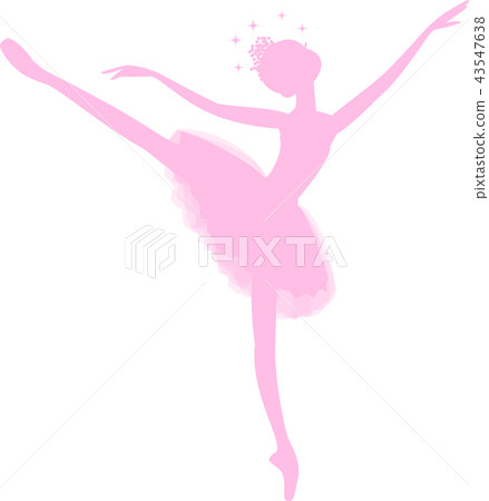 Ballerina Silhouet Arabesque Swan Lake Arabesque Ballerina Silhouette