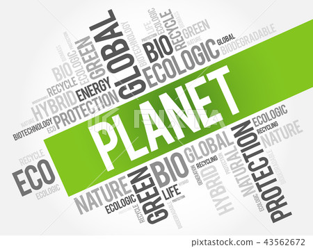 Planet word cloud - Stock Illustration [43562672] - PIXTA