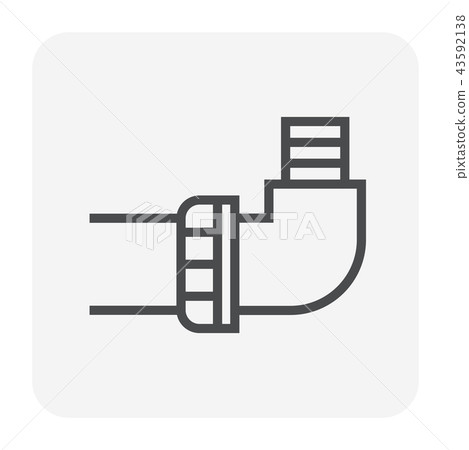 hdpe pipe icon - Stock Illustration [43592138] - PIXTA