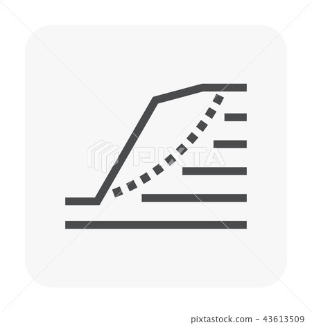 geotechnical engineering icon - Stock Illustration [43613509] - PIXTA