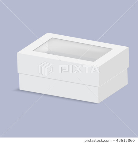 Product cardboard plastic package box Vector - Stock Illustration ...