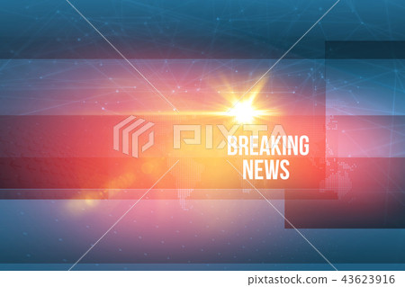 Graphical breaking news background concept series - Stock Illustration ...