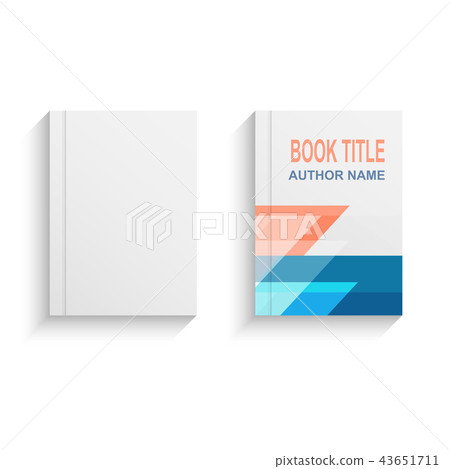 Abstract book cover design template - Stock Illustration [43651711] - PIXTA