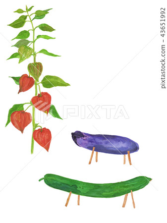 Obon hoonuki cow horse - Stock Illustration [43651992] - PIXTA