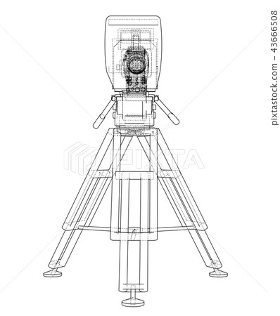Movie-cinema camera concept - Stock Illustration [43666508] - PIXTA