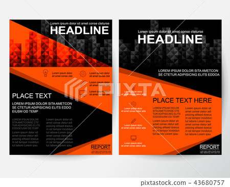 Creative design A4 layout for business - Stock Illustration [43680757 ...