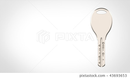 Dimple key Front Left copy space - Stock Illustration [43693653] - PIXTA